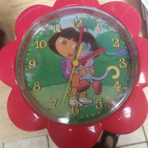 Wall Decor | Dora The Explorer Clock | Poshmark